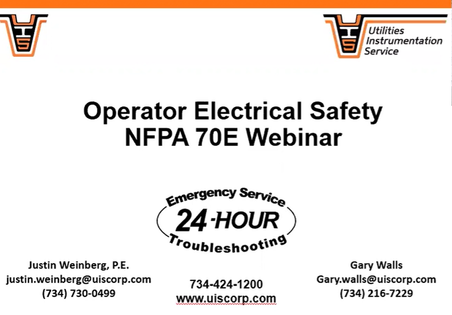 Literature request- NFPA70E Webinar - Team UIS
